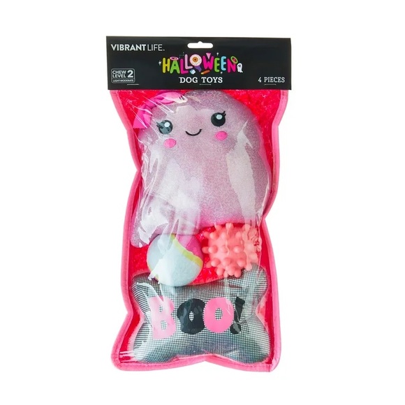 Vibrant Life | Dog | Vibrant Life Halloween 4 Pieces Multipack Dog Toy ...